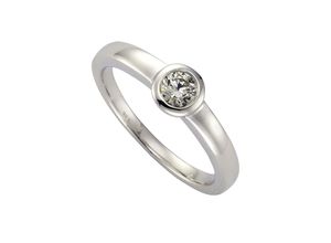 4006046209038 - Zeeme Silber Ring 925 - Sterling Silber Zirkonia weiß Glänzend (Größe 054 (172))