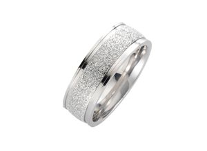 4006046207966 - Zeeme Stainless Steel Ring Edelstahl Gesandet   Glanz (Größe 060 (191))