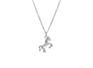 4006046135979 - Zeeme for Kids Anhänger mit Halskette 925 - Sterling Silber ohne Stein 36 38cm Glänzend