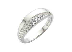 4006046369886 - Zeeme Silber Ring 925 - Sterling Silber Zirkonia weiß Glänzend (Größe 062 (197))