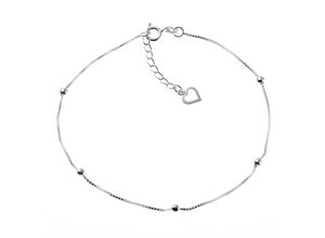 4006046155977 - Zeeme Basic Fußkette 925 - Sterling Silber 225+20cm Glänzend