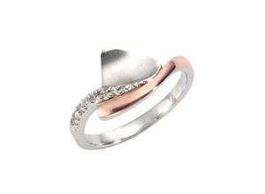 4006046305297 - Zeeme Silber Ring 925 - Sterling Silber Zirkonia weiß Glänzend (Größe 052 (166))