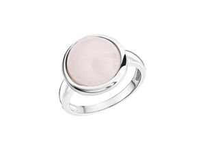 4006046222822 - Zeeme Gemstones Ring 925 - Sterling Silber Rosenquarz rosa Rhodiniert (Größe 052 (166))