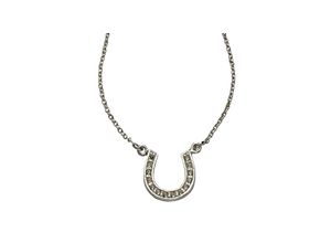 4006046256766 - Zeeme Silber Collier 925 - Sterling Silber Zirkonia weiß 45 48cm Glänzend