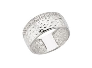 4006046328029 - Zeeme Silber Ring 925 - Sterling Silber Zirkonia weiß Glänzend (Größe 019 (600))