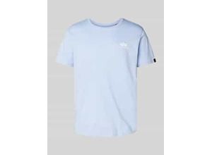 4059146436415 - T-Shirt mit Label-Print Modell BASIC