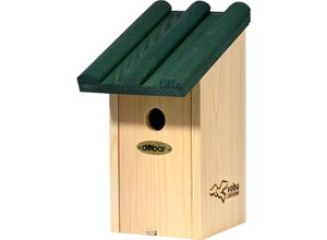 4055894220542 - dobar VOBU-Nistkasten Spitzdach für Zaunkönig aus Holz 16x16x5x28 cm