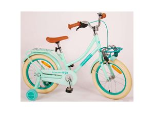 4067872152875 - TPFSports Excellent Kinderfahrrad - Mädchen - 16 Zoll - Rücktritt + Handbremse - Grün