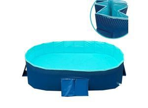 0644812064456 - Starlyf® Planschbecken faltbarer Pool ohne Aufblasen langlebig & robust Foldable Pool