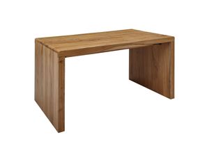 4251745763415 - Schreibtisch TEKO Massivholz Sheesham 160x80 cm Stauraum abgerundete Ecken stabil