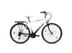 4250585430457 - Voyager Trekkingrad Damen Herren 28 Zoll Trekking Fahrrad 21 Gänge Tourenrad 160 - 175 cm Urban Bike