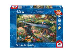 4001504596361 - Thomas Kinkade Painter of Light - Disney - Alice im Wunderland Puzzle