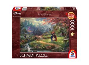 4001504596729 - Thomas Kinkade Disney Mulan Blossoms Of Love 1000pc Boden