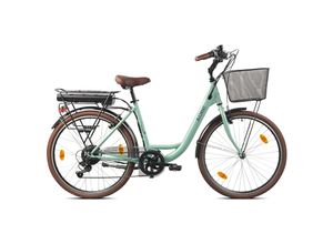 8015244400730 - LLobe Shopper City E-Bike 26 mintgrün