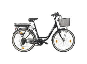 8015244400723 - LLobe Shopper City E-Bike 26 schwarz