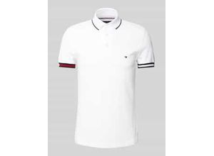 8721106002768 - Slim Fit Poloshirt aus Baumwoll-Elasthan-Mix