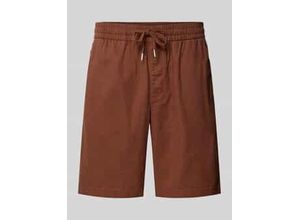 5715575026373 - Regular Fit Bermudas aus Leinen-Baumwoll-Mix Modell barton