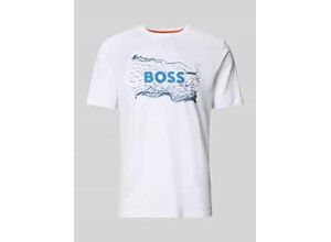 4063546269818 - T-Shirt mit Label-Print