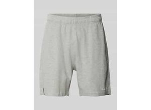 4255773317565 - Relaxed Fit Shorts mit Strukturmuster