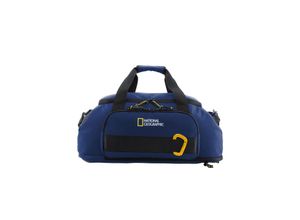 4895250100459 - Umhängetasche NATIONAL GEOGRAPHIC EXPLORER III Gr B H T 60cm x 31cm blau Kunstfaser Taschen aus recycelten PET-Flaschen