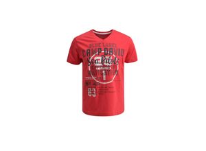 4065741027484 - Camp David Herren T-Shirt - rot Gr XL