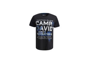 4065741027347 - Camp David Herren T-Shirt - schwarz Gr M