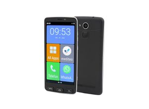 4030152022861 - OLYMPIA Neo - 4G Smartphone - Dual-SIM - RAM 2 GB   16 GB - microSD slot - LCD-Anzeige - 55 - rear camera 8 MP - front camera 5 MP - Schwarz