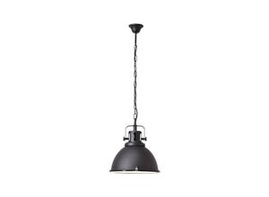 4004353257650 - Lampe Jesper Pendelleuchte 38cm Glas schwarz 1x A60 E27 60W geeignet für Normallampen (nicht enthalten) Kette ist kürzbar - schwarz - Brilliant