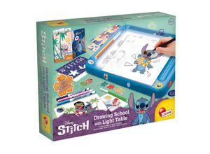 8008324107582 - Lisciani 107582 - Disney Stitch - Zeichenschule mit Licht-Tisch zeichnen ausmalen Kreativset