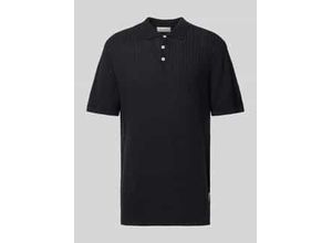 5715574192826 - Regular Fit Poloshirt mit Strukturmuster Modell Karl