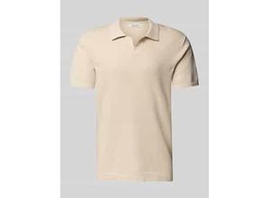 5715574767062 - Regular Fit Poloshirt mit Strukturmuster Modell MATEO