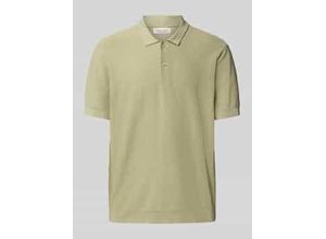 5715574550237 - Relaxed Fit Poloshirt mit Strukturmuster Modell EDWARD