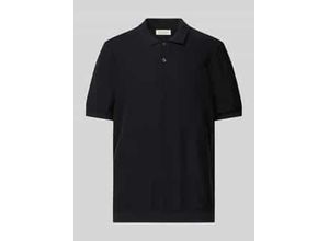 5715574683669 - Relaxed Fit Poloshirt mit Strukturmuster Modell EDWARD