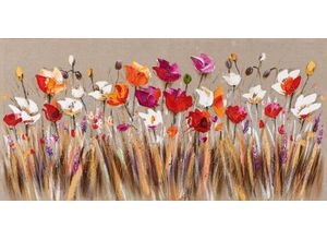 4050743035179 - Keilrahmenbild BLUMENFELD (LB 70x140 cm) LB 70x140 cm bunt