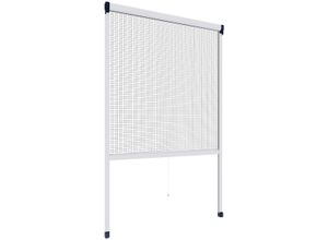 9003117043343 - Insektenschutz-Rollo WINDHAGER RHINO grau (anthrazit) B130cm H160cm Fiberglas Rollos BxH 130x160 cm