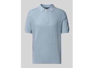 8052136794140 - Regular Fit Poloshirt mit Strukturmuster