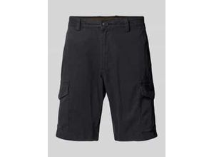 0198265070187 - Regular Fit Cargoshorts mit Label-Detail Modell N-DELINE