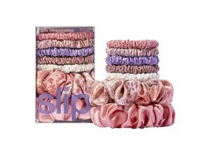 0810046985229 - Slipsilk - Reine Seide Assorted Scrunchie Boteh - -scrunchies Large   Small Boteh