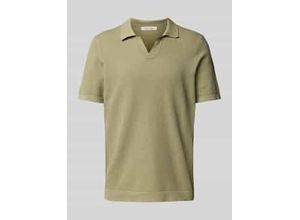 5715574551302 - Regular Fit Poloshirt mit Strukturmuster Modell MATEO