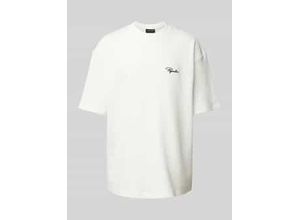 4059919517402 - Oversized T-Shirt mit Label-Stitching