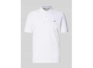 7325708125804 - Regular Fit Poloshirt mit Label-Stitching