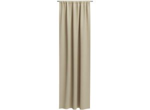 4006470550195 - Vorhang nach Maß NEUTEX FOR YOU SOLERO beige B450cm H160cm Jacquard Obermaterial 100% Polyester Gardinen nach Maß Uni Outdoorvorhang mit leichter Struktur