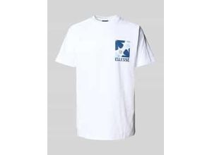 5063347466682 - T-Shirt mit Label-Print Modell IMPRONTA