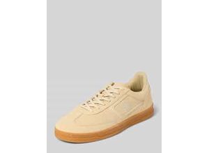 8054041553720 - Ledersneaker mit Logo-Stitching Modell CL78