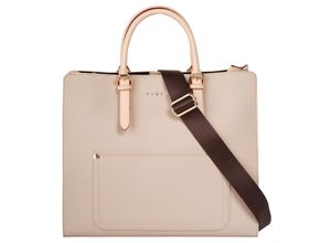 4250060368466 - Henkeltasche BUGATTI ELLA Damen Gr B H T 36cm x 30cm x 12cm onesize beige Kunstfaser leicht glänzend unifarben Taschen