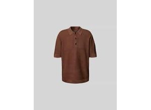 5715575252949 - Relaxed Fit Poloshirt in Strick-Optik