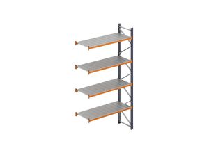 4061753273758 - Weitspannregal Feldlast 8000 kg HxBxT 2500 x 14306 x 800 mm Anbauregal kaiserkraft