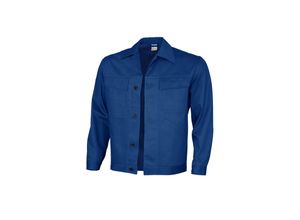 4046987011796 - Arbeitsjacke basic in kornblau Größe 90 - Bundjacke bw 240 g - standard Werkstattjacke - kornblau - 90 - Qualitex