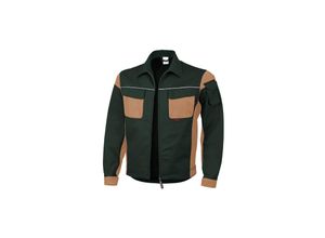 4046987029500 - Arbeitsjacke pro in oliv khaki Größe 48 - Bundjacke mg 245 g - PROfessionals-Werkstattjacke - oliv khaki - 48 - Qualitex