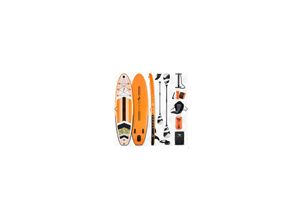 4054748018571 - Stand Up Paddle Board AUKAI Pro mit Kajak-Sitz orange